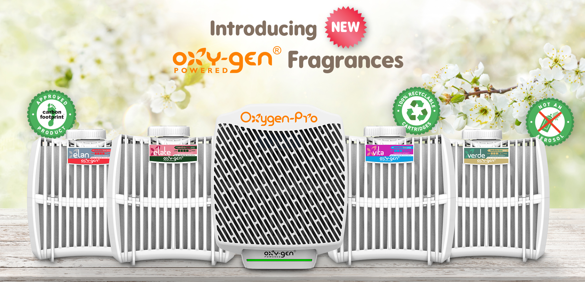 Oxy-Gen Powered Eco-Friendly Air Freshener